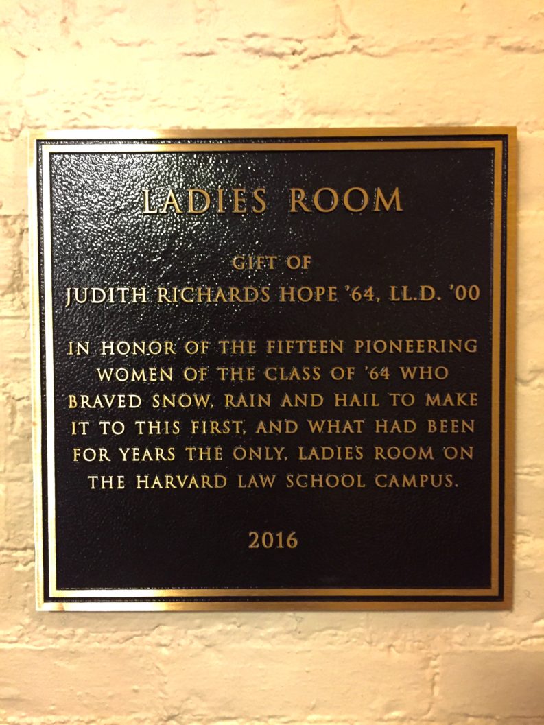 The Ones Who Paved the Way: Plaque Dedication Ceremony | Harvard Law ...