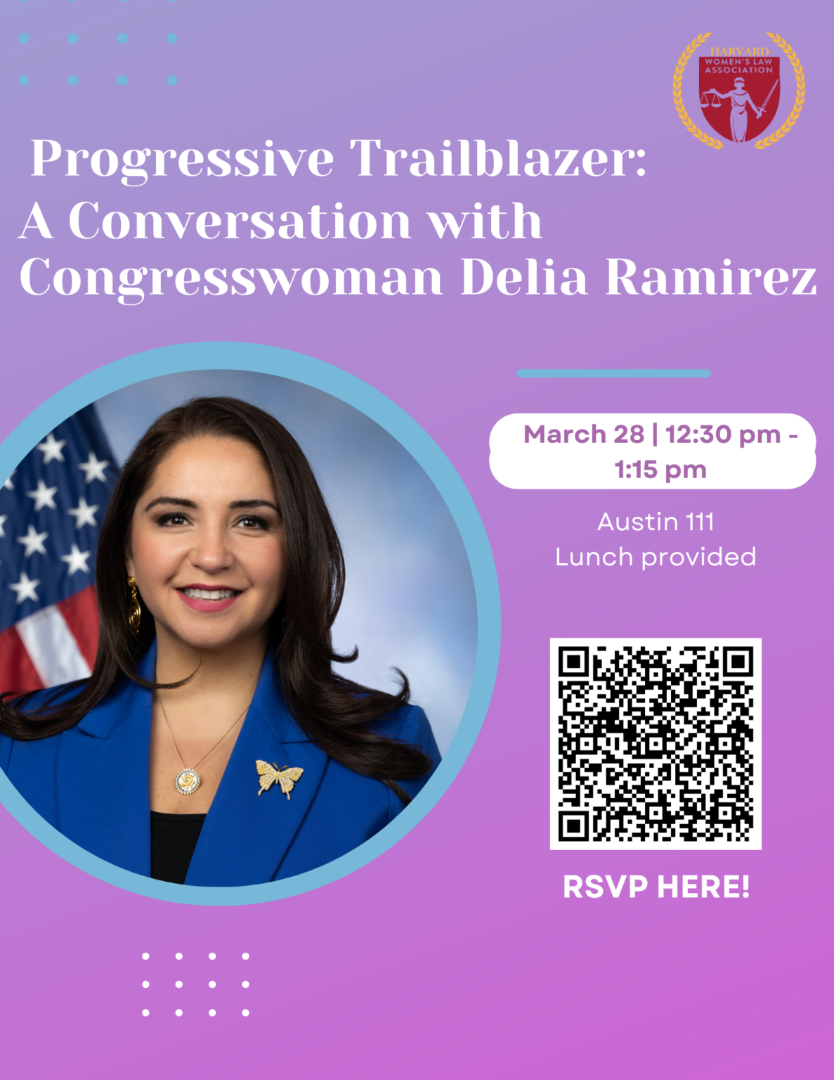 Progressive Trailblazer: A Conversation with Congresswoman Delia Ramirez – Harvard Law Women's ...